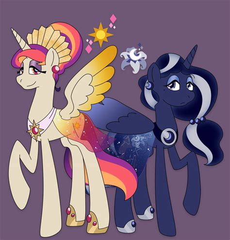 Royal Sisters Redesign By Amethyst Rose Art On Deviantart