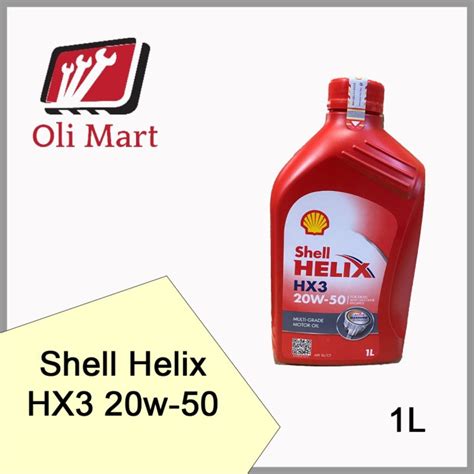 Jual Oli Shell Helix Oli Mesin Shell Helix Oli Shell Hx3 Ndrp217 Shopee Indonesia