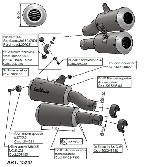 Leovince Lv 10 Slip On Exhaust Instruction Manual