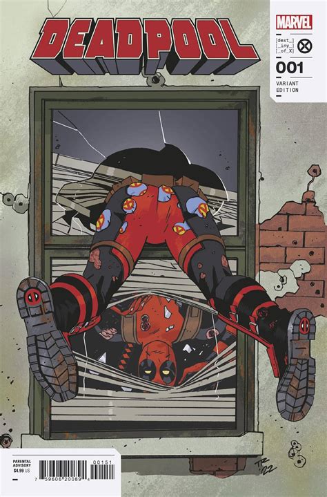 Deadpool 1 Reilly Window Shades Cover Fresh Comics