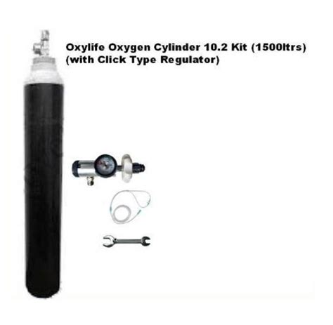 Oxylife 10 2 Oxygen Cylinder Kit BajajLifeCare Best Bulk Rates