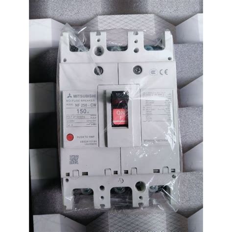 Jual NO FUSE BREAKER NFB MCCB P MITSUBISHI NF CW A Shopee Indonesia