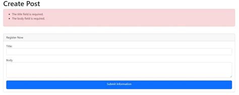 Laravel Validation