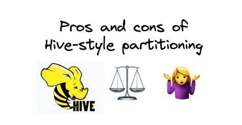 Pros And Cons Of Hive Style Partitioning Delta Lake