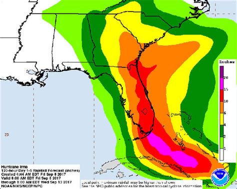 Hurricane Irma Path Live Track Update Shows Irma Set To Ravage Florida