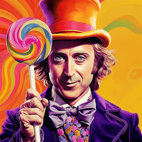 Willy Wonka Psychedelic Digital Art By Sibainu Fine Art America