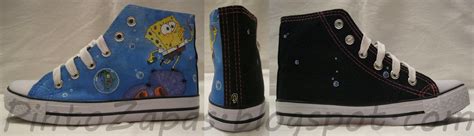 Pintozapas Zapatillas Bob Esponja Y Las Pompas