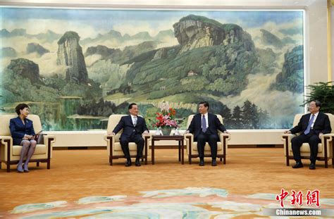 Xi Jinping Meets Kmt Honorary Chairman 3 Peoples Daily Online