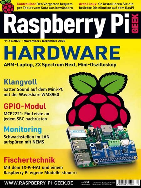 raspberry pi geek 11 12 2020 download pdf magazines deutsch