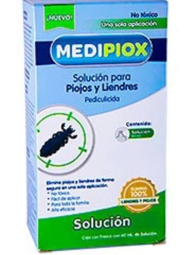 Solución Para Piojos Y Liendres Medipiox ml MercadoLibre