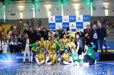 Seleção Brasileira é Campeã Do Torneio Internacional De Futsal Feminino