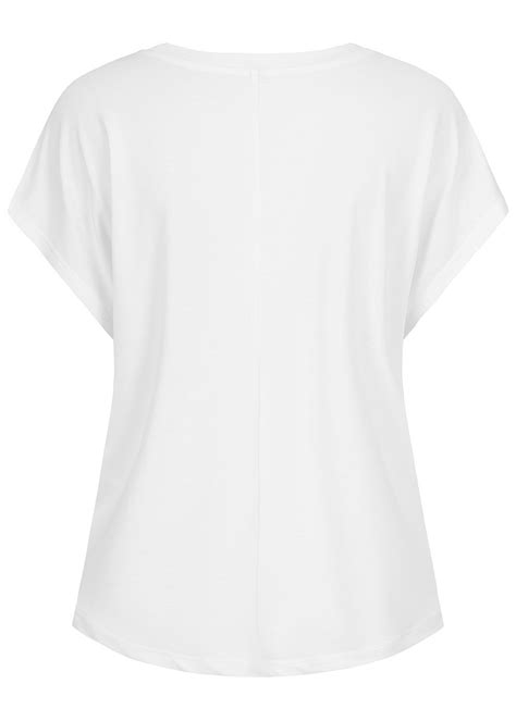 Only Damen Noos Oversized O Neck T Shirt Weiss 77onlineshop