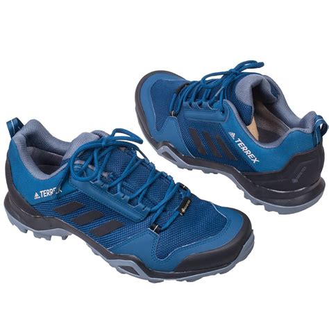 Синие трекинговые мужские кроссовки Adidas TERREX синего цвета купить в ...