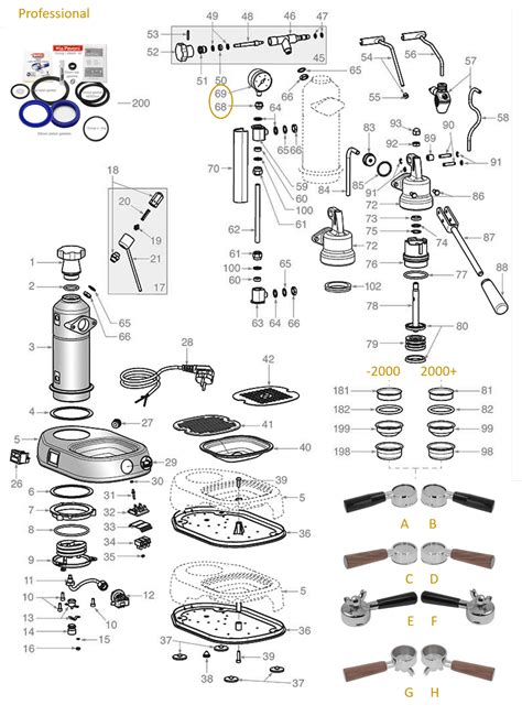 La Pavoni Lever Parts