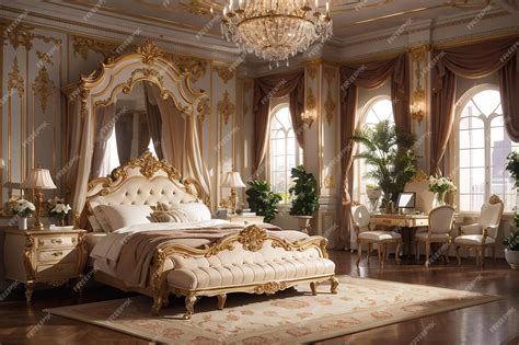 Premium Ai Image Victorian Bedroom Decor Classic Elegance Revisited