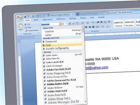 How To Format A Resume In Microsoft Word Design Talk