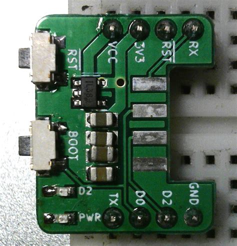 an adapter to solve your esp 01 breadboard woes 3d print errori