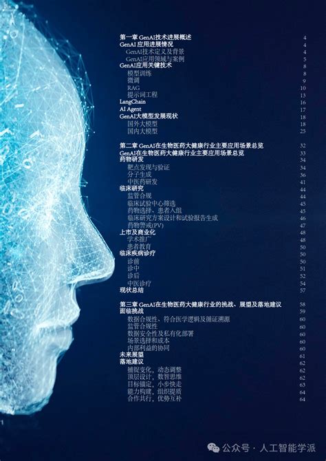 Aigc专题：2024生成式人工智能genai在生物医药大健康行业应用进展报告 Py学习