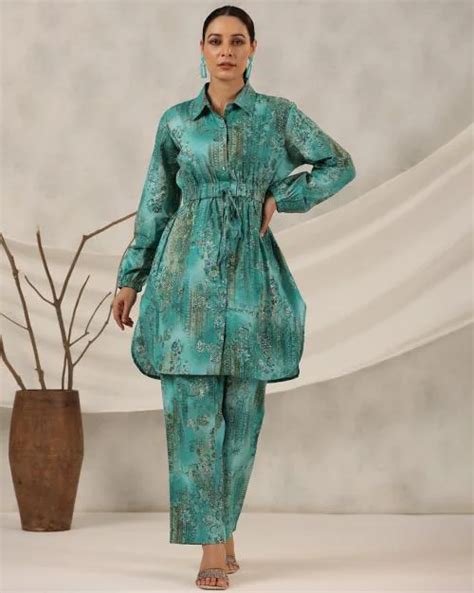 Buy Women Floral Print Pants And Suit Set Online At Best Prices In India