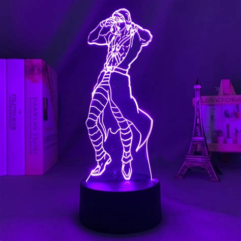 Jojos Bizarre Adventure 3d Lad Lamp Jojos Bizarre Adventure Shop
