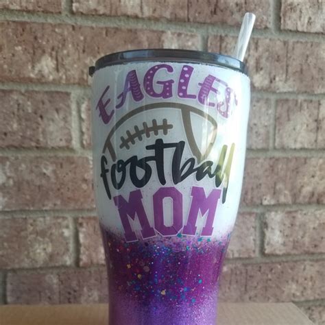Football Glitter Etsy