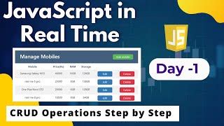 Crud Operations With Html Css Javascript Crud Operati Doovi