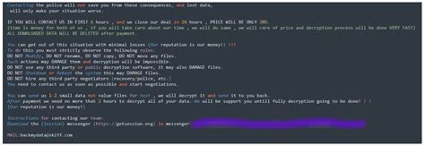 Backmydata Ransomware Analysis Detection And Mitigation