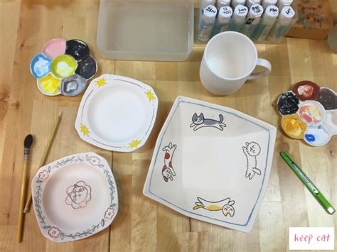 도자기 원데이클래스 광명도예공방 스튜디오여기 초벌기에 페인팅 접시 만들기~ 네이버 블로그