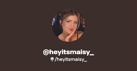 Heyitsmaisy Twitter Instagram Twitch Linktree