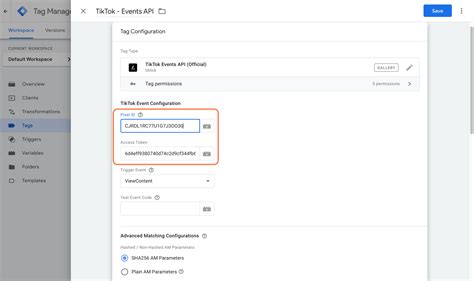 Setting Up TikTok Events API In Google Tag Manager