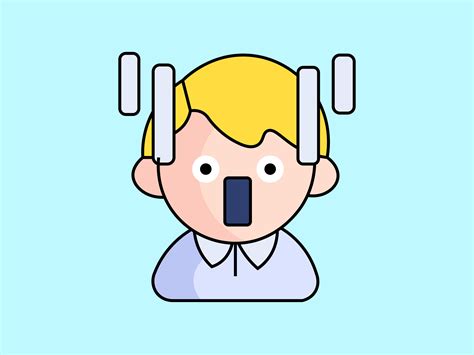 Kawaii Emotion Shocked Icon Graphic By Naskaaset · Creative Fabrica