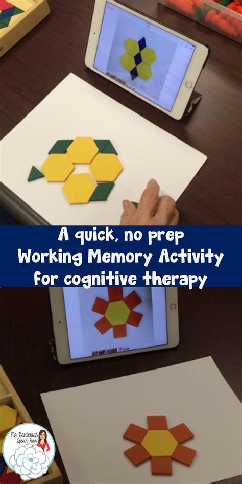 A Quick Fix For A Working Memory Activity Artofit