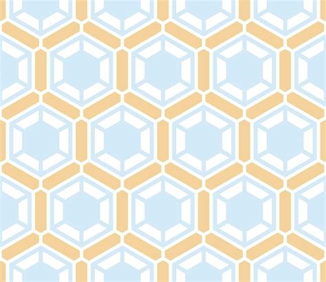 seamless hexagon pattern with a modern style 35165090 vector art at