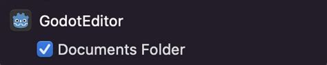 godot permissions bug macos r godot