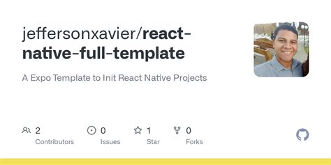 Github Jeffersonxavier React Native Full Template A Expo Template To Init React Native Projects