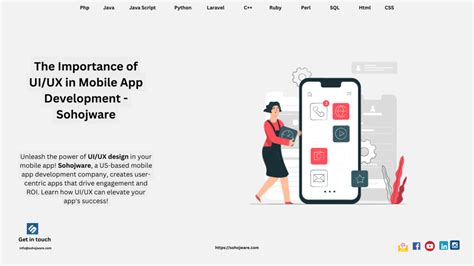 sohojware the importance of ui ux in mobile app development sohojware