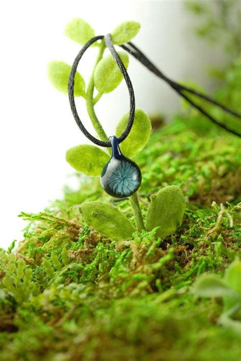 Implosion Pendant Lampwork Jewelry Borosilicate Glass