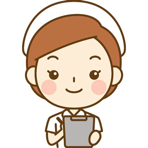 看護師（ナース）のイラスト かわいい女性の無料イラスト『woman Illust』