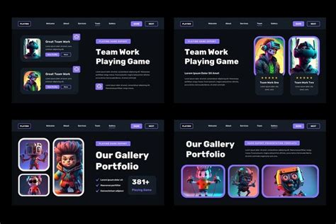 Playing Game E Sport Powerpoint Template Keynote Template Powerpoint Templates Games To Play