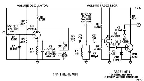 Theremin Circuit Diagram Wiring Diagram Pictures