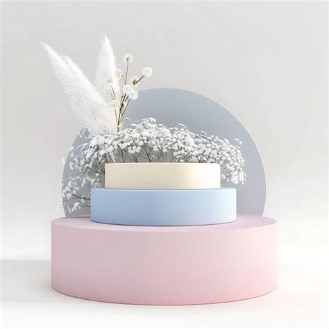 Premium Photo Polystyrene Product Stand With A Matte Finish Three