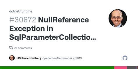Nullreference Exception In Sqlparametercollectionadd When Using A Typed Dataset And Ef 63 In