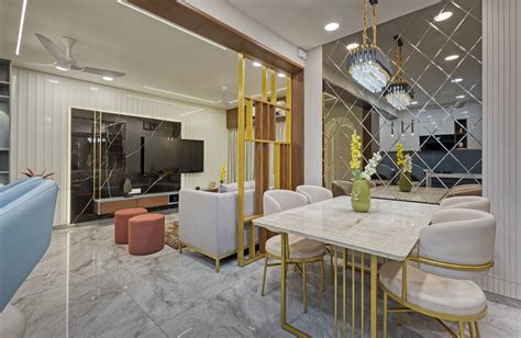 Sheetal West Park 3 Bhk Apartment Interior Design By Montdor Interior