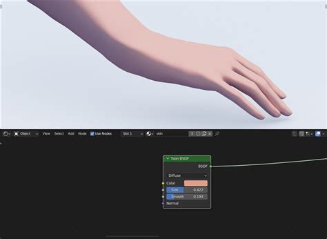 NPR Skin Shader Showcase Breakdown Finished Projects Blender Artists Community