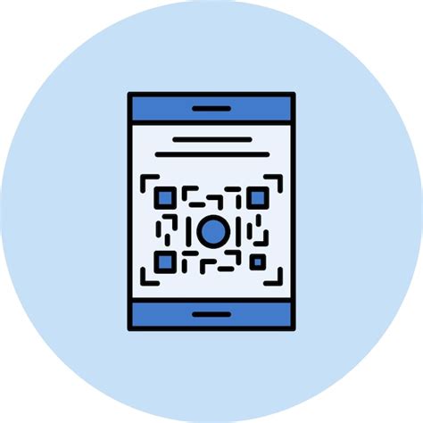 Qr 코드 평면 일러스트레이션 프리미엄 벡터