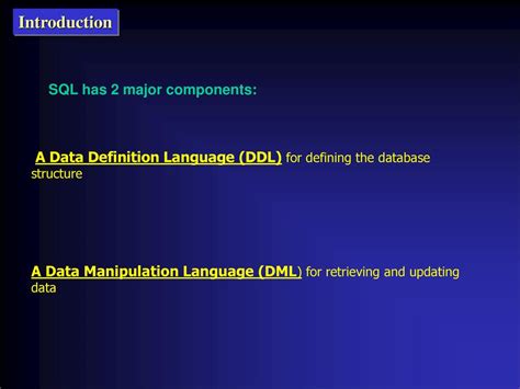 TOPIC 6 RELATIONAL DATABASE LANGUAGE - SQL WENNY RAHAYU - ppt download