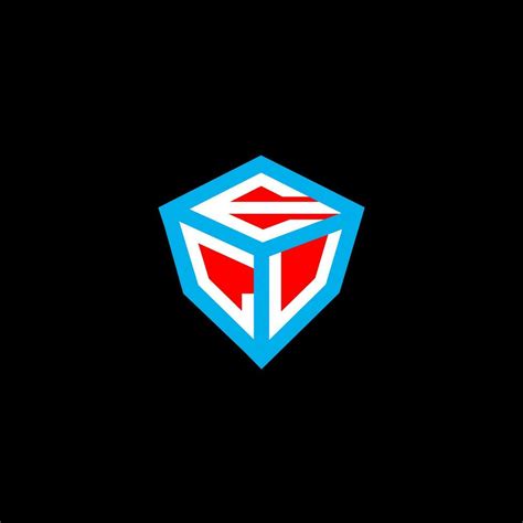 Elu Letter Logo Creative Design With Vector Graphic Elu Simple And