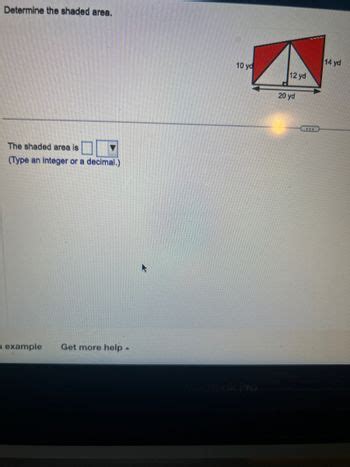 Answered Determine The Shaded Area The Shaded Area Is Type An