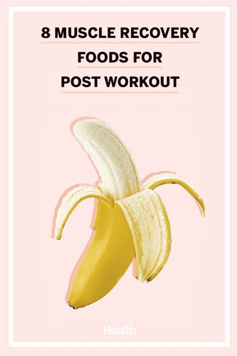 8 Muscle Recovery Foods To Snack On After Your Next Workout Workout