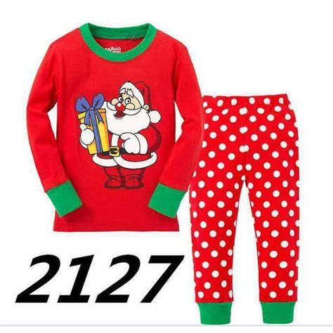 Conjunto De Pijamas Navideños Para Niños Ropa De Mickey Ropa De